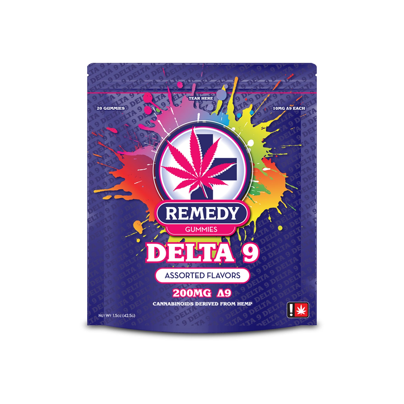 Delta 9 THC Gummies Assorted 200mg – Remedy Premium Hemp